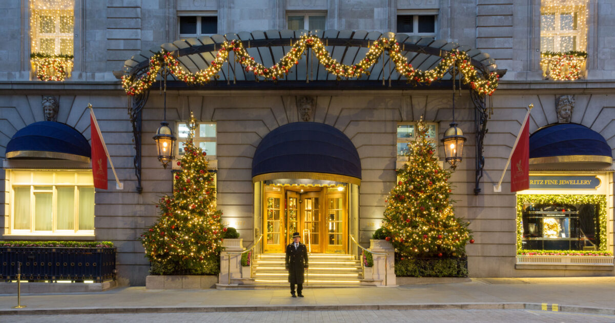 Celebrate Christmas at The Ritz London | Art of London